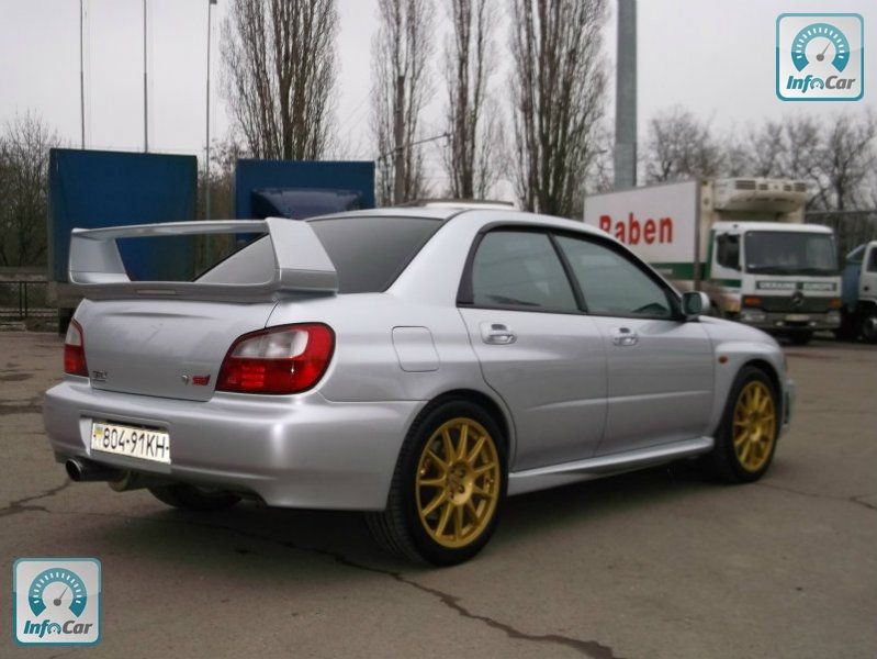 Subaru Impreza WRX STI Prodrive 2002