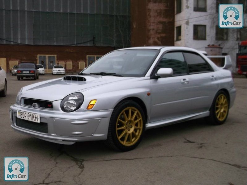 Subaru Impreza WRX STI Prodrive 2002