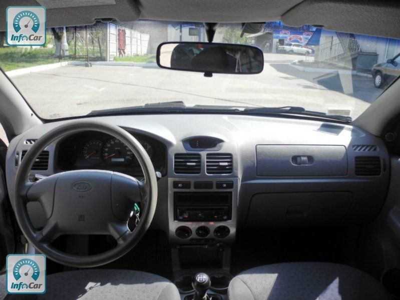 Купить автомобиль KIA Rio RS 2004 (серебряный) с пробегом, продажа ...